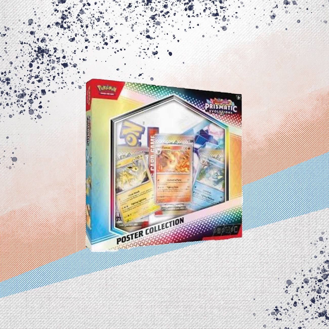 Pokemon Prismatic Evolutions Poster Collection Box – Nite & Day Cards ...